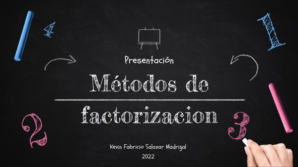 Métodos de factorización | Genially