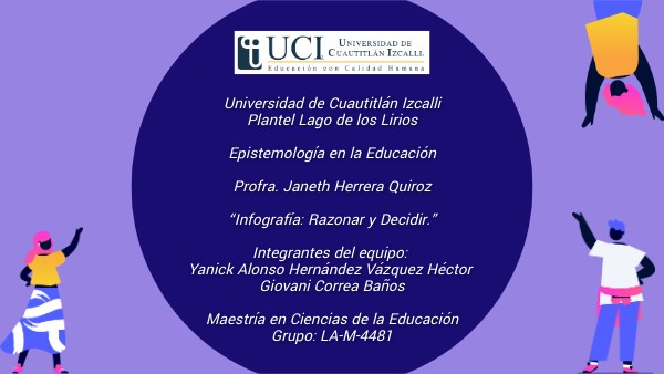 Razonar y Decidir | Genially