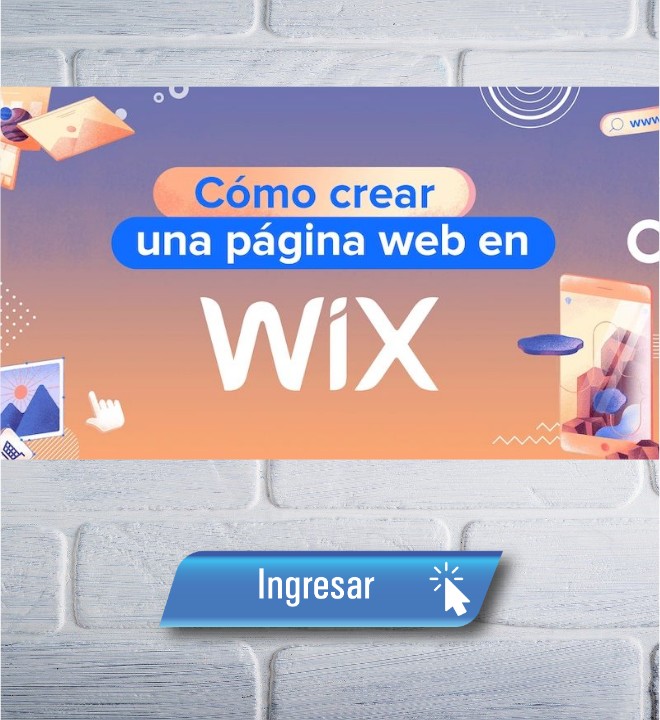 Creación página Wix