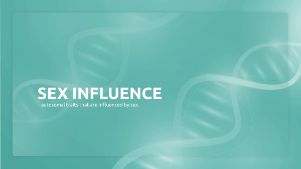 Sex Influence | Genially