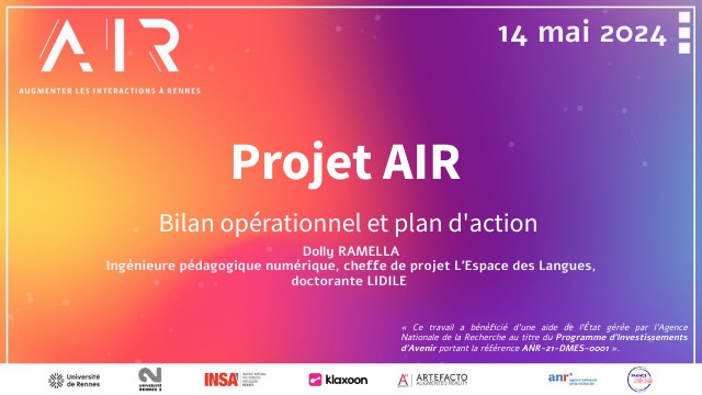 Bilan opérationnel AIR