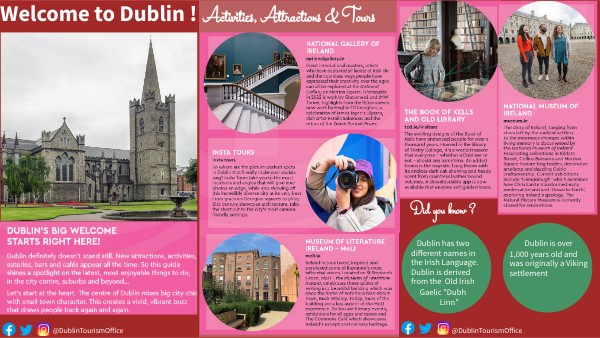 Leaflet Dublin | Genially