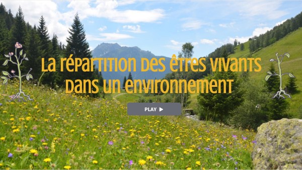 Répartition des êtres vivants 6e | Genially