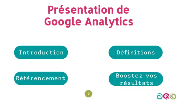 Présentation Google Analytics