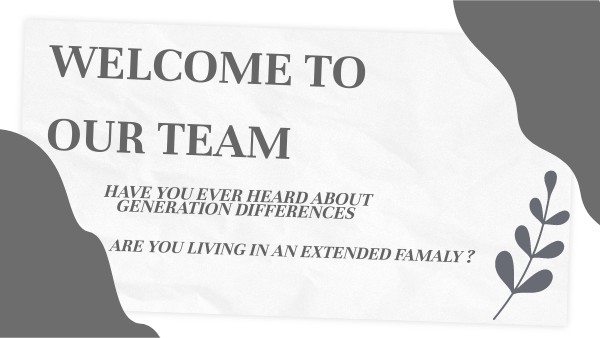 GENERATION DIFFERENCES | Genially