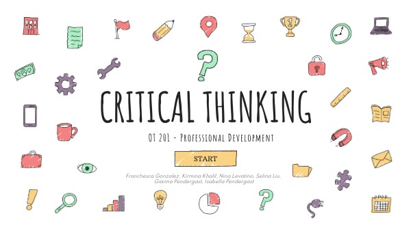 CRITICAL THINKING PRESENTATION
