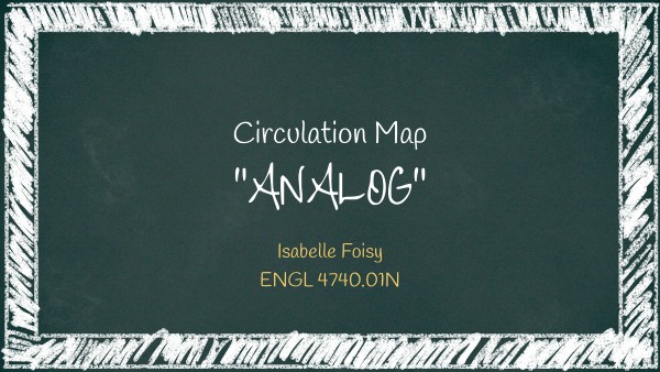 Analog Circulation Map | Genially