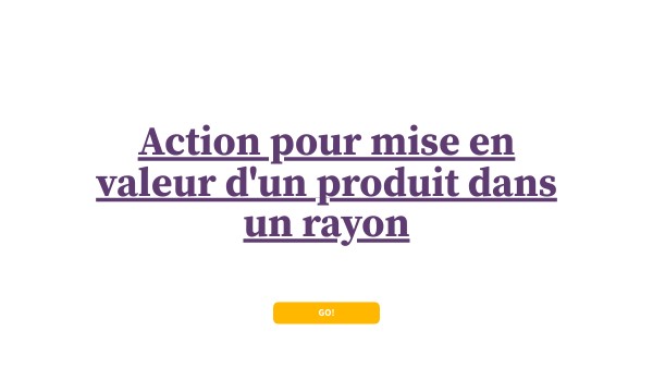 Action de promotion