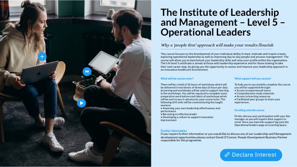 Operational Leaders