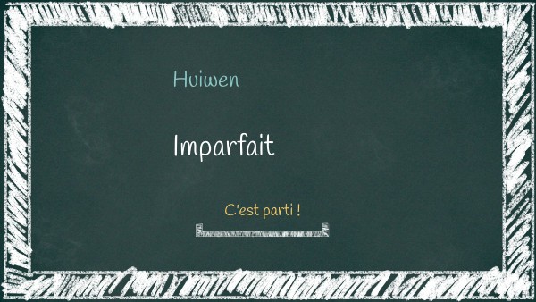 Imparfait | Genially