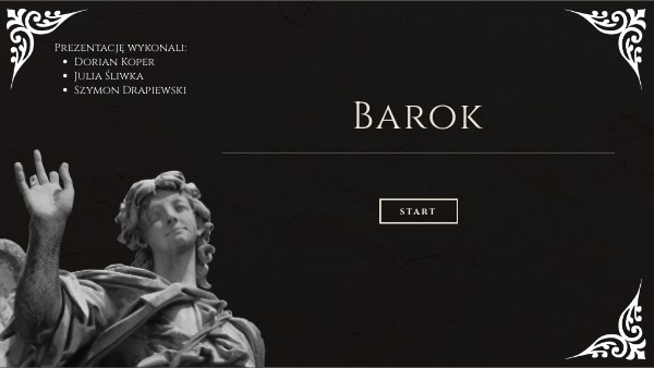 Barok - prezentacja | Genially