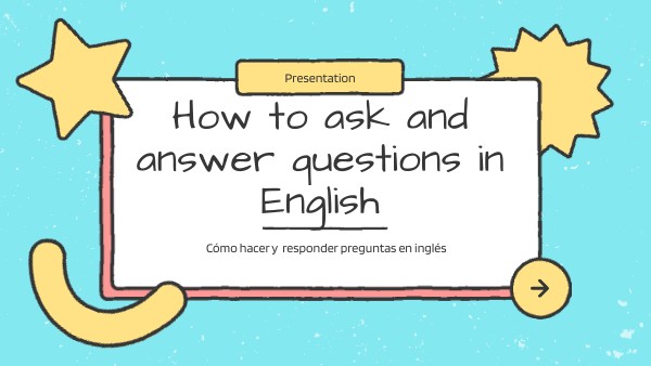 HOW TO ASK AND ANSWER QUESTIONS | Genially