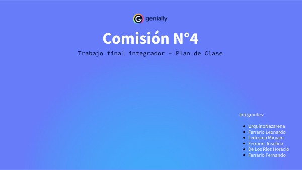 Salud pública- Plan de clase | Genially