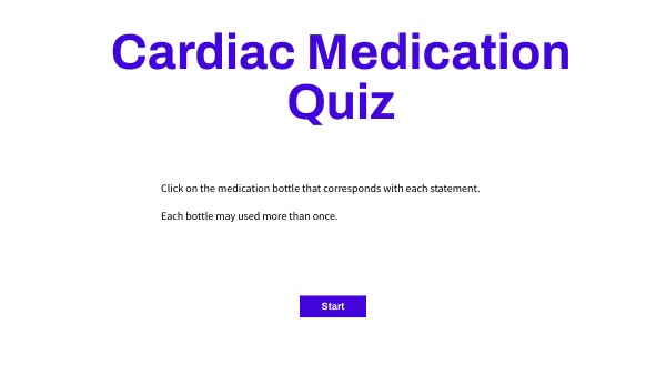 Cardiac Medication