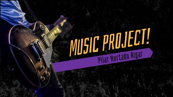 Music project! | Genially