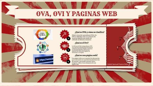 Ovi, Ova y paginas web.