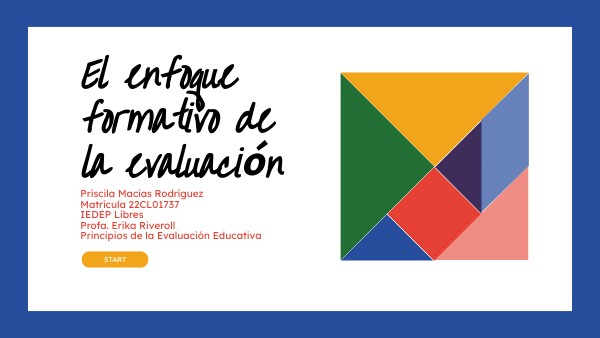 PresentaciÓn Enfoque Formativo De La Evaluación 8445