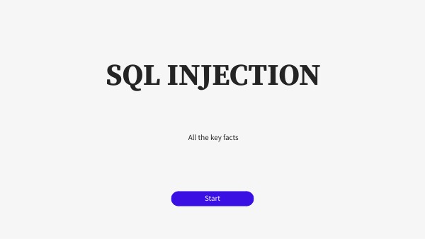 SQL Injection Presentation