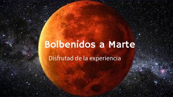 Folleto de Marte | Genially