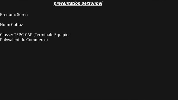 projet chef d'oeuvre CCF