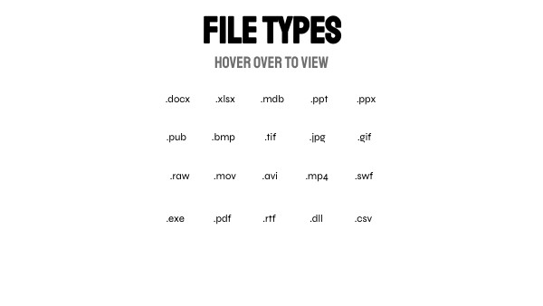 File Types | Genially