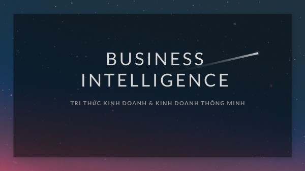 Business Intelligence | Genially