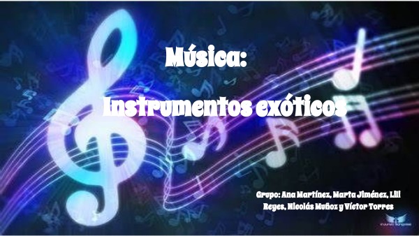 INSTRUMENTOS EXÓTICOS | Genially