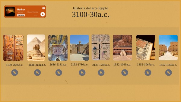Historia del arte Egipto | Genially