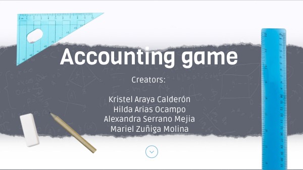 Accounting game | Genially