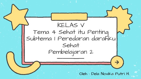 Kelas 5 Tema 4 Subtema 1 Pembelajaran 2