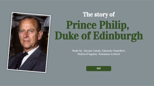 Prince Philip | Genially