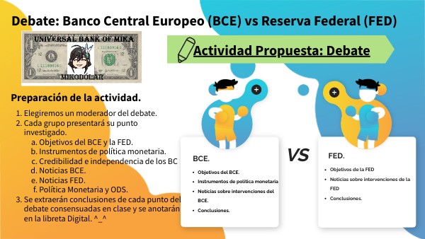 Debate: BCE vs FED.