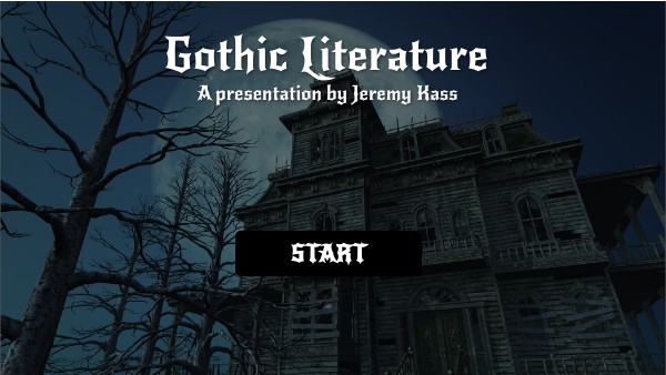 Gothic Literature Presentation