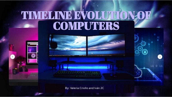 TIMELINE EVOLUTION OF COMPUTERS | Genially