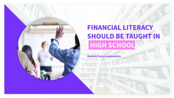 FINANCIAL LITERACY PRESENTATION