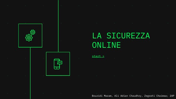 La sicurezza online | Genially