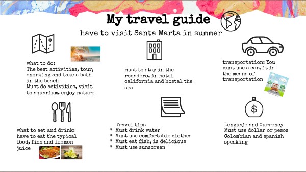 My travel guide | Genially