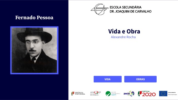 Fernando Pessoa Vida e Obra | Genially