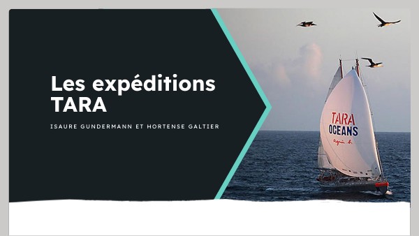 Tara expéditions | Genially