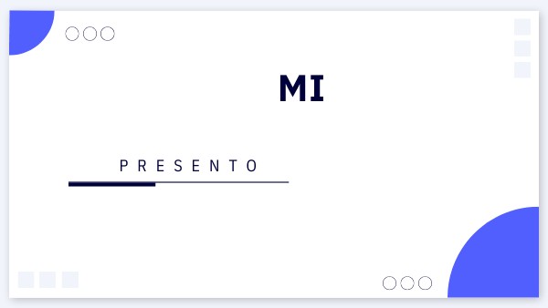 mi presento | Genially