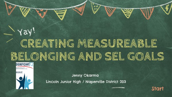 Creating Measurable Belonging and SEL Goals