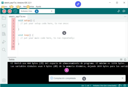 Actividad #2 IDE Arduino + Placa