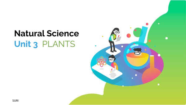 NATURAL SCIENCE UNIT 3 PLANTS 1º PRI