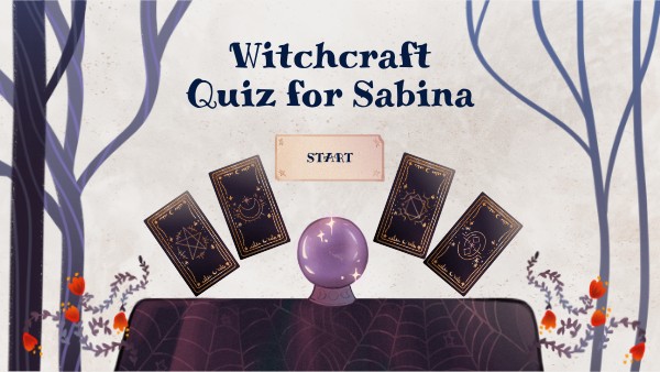 WITCHCRAFT QUIZ | Genially