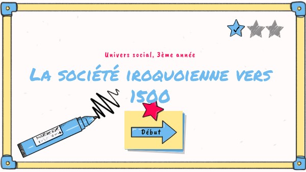 Univers social Iroquoiens 1500 | Genially