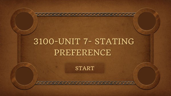 3100_Stating preference game