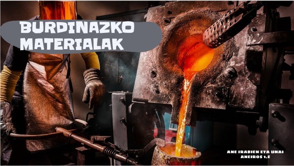 BURDINAZKO MATERIALAK | Genially