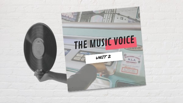 THE MUSIC VOICE. UNIT 2