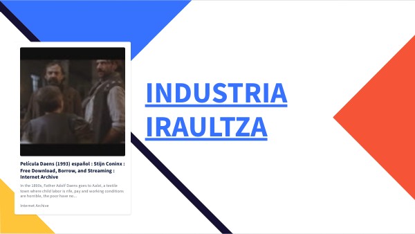 4. GAIA. INDUSTRIA IRAULTZA | Genially