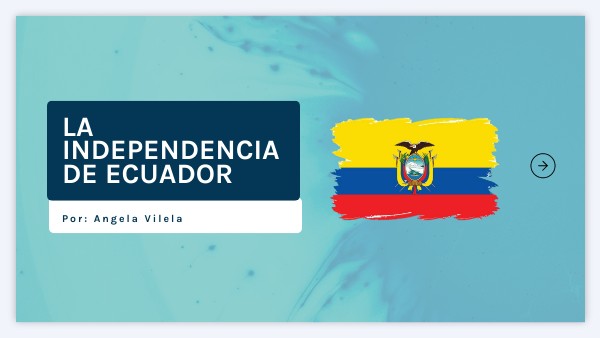 La independencia de Ecuador | Genially